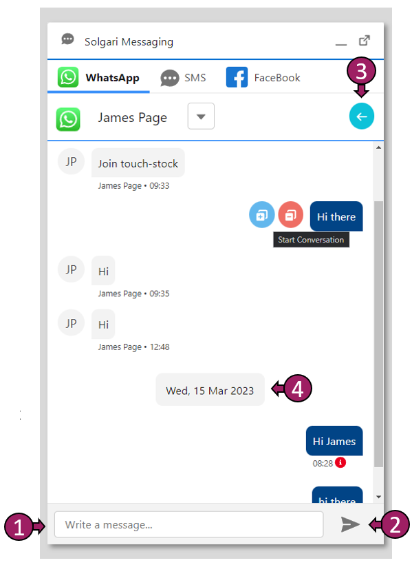 Messaging Channels – Solgari