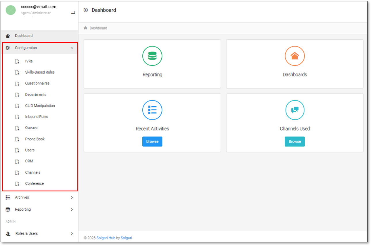 Configuration Overview – Solgari